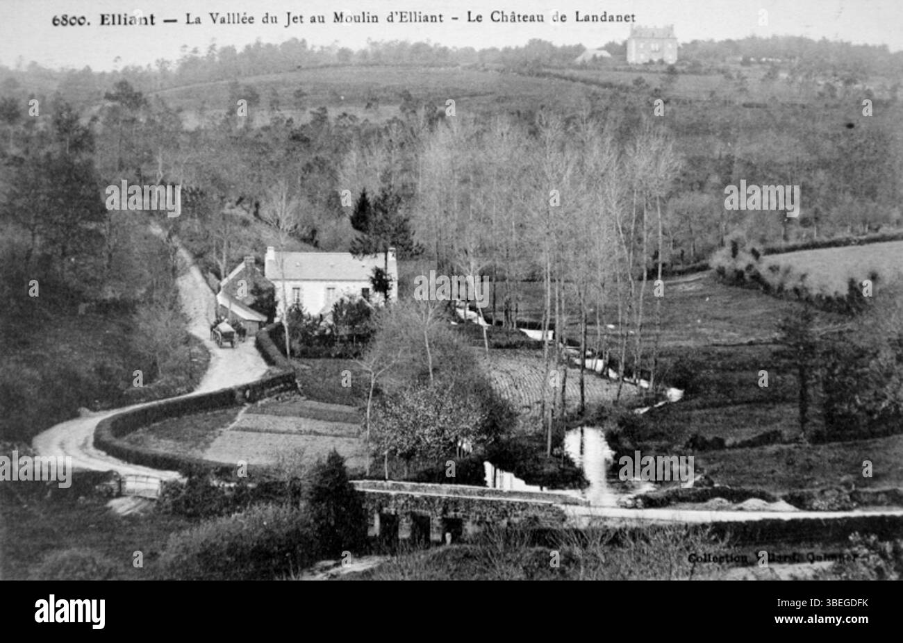 Early 20th-century postcard by Joseph-Marie Villard showing the Jet ...