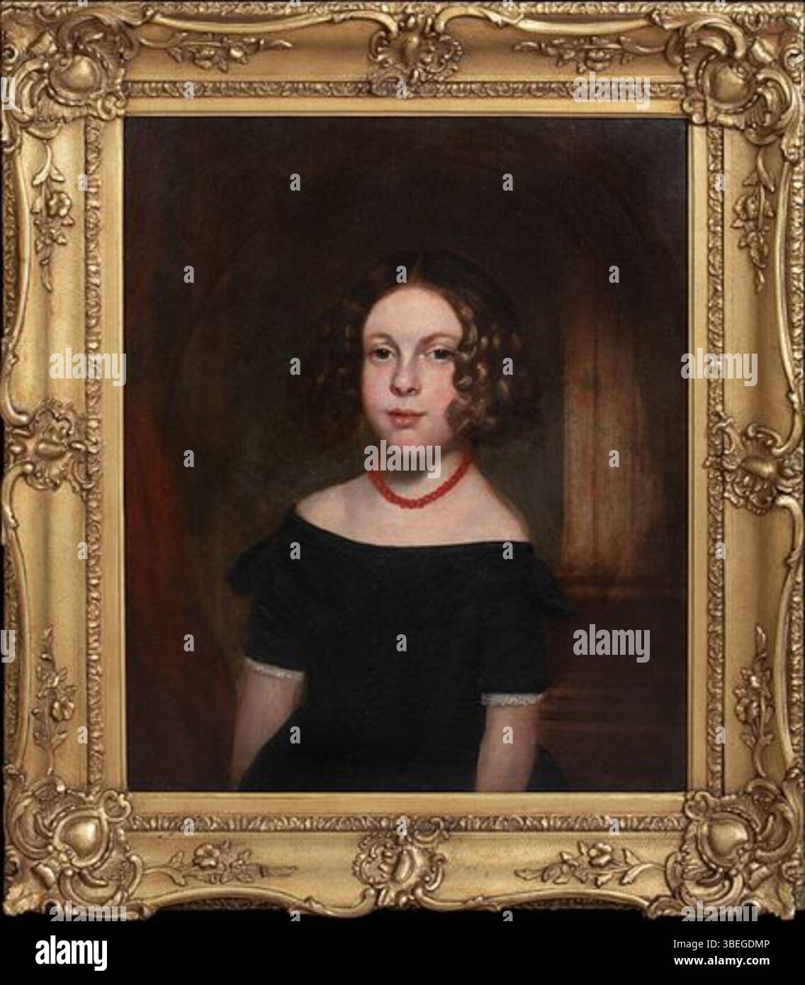 This 19th-century oil painting by Louisa Maria Bird Whitecross measures ...