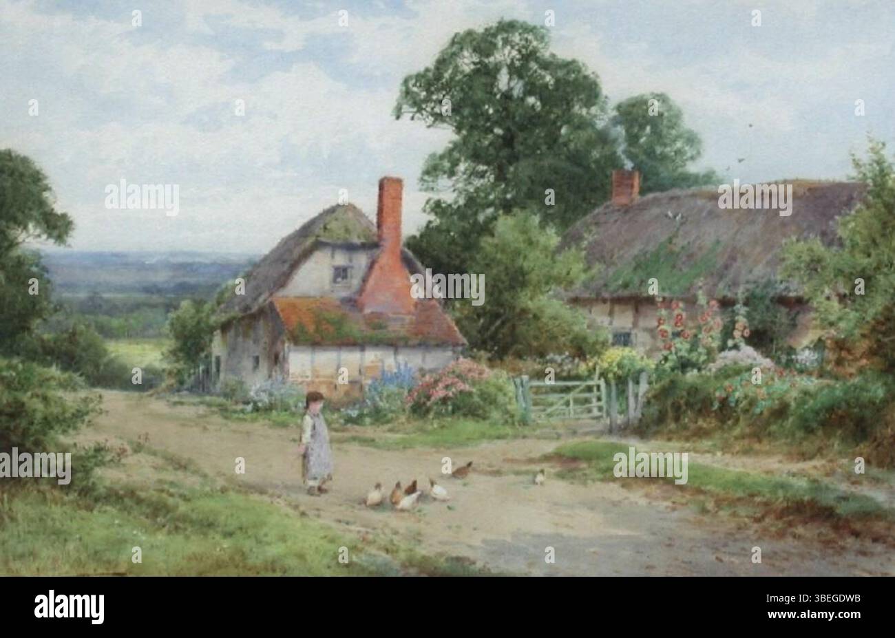 Before 1951, British artist Henry John Sylvester Stannard painted 'A ...