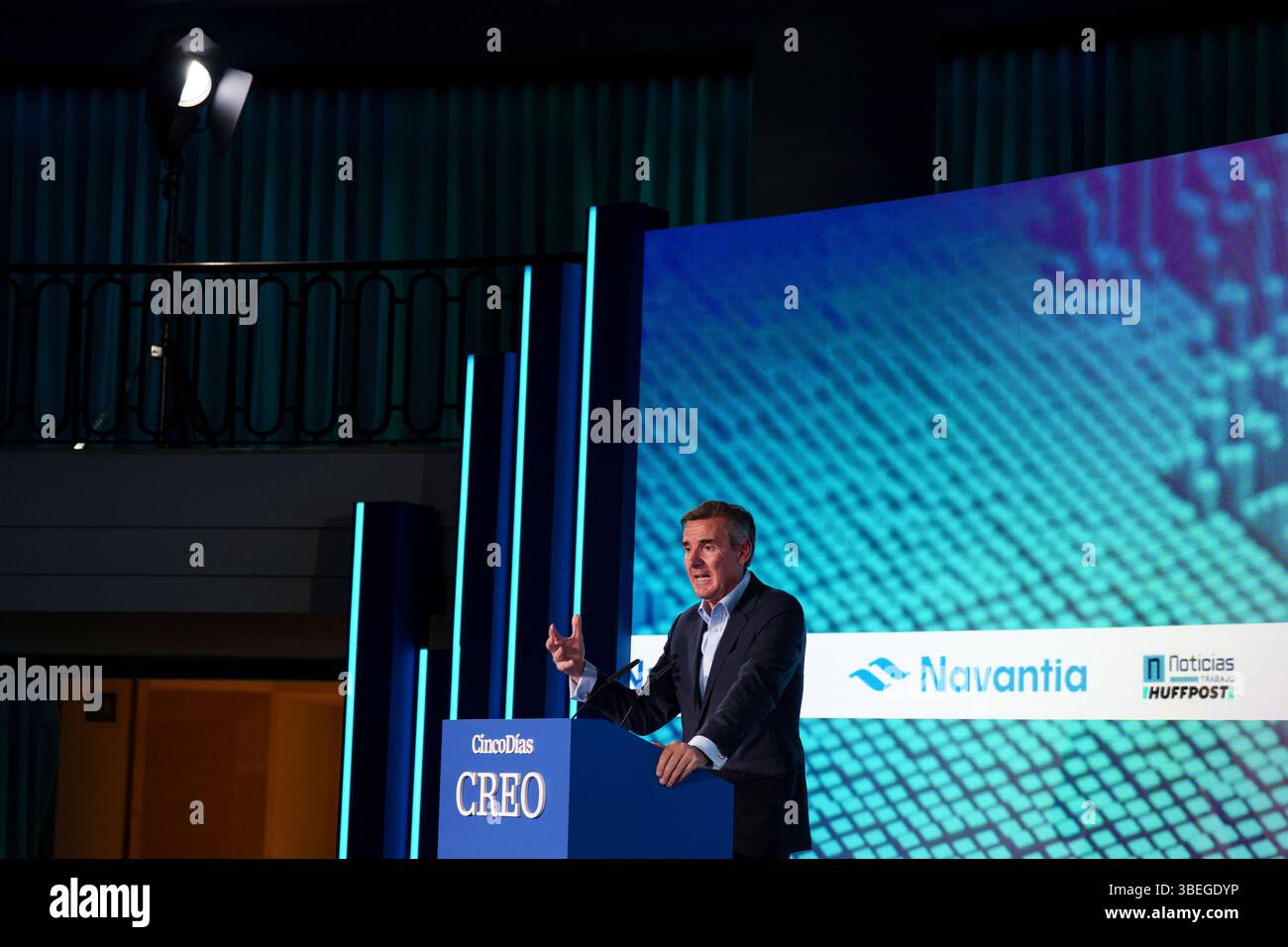 Carlos San Basilio, Chairman of the Spanish Securities and Exchange ...