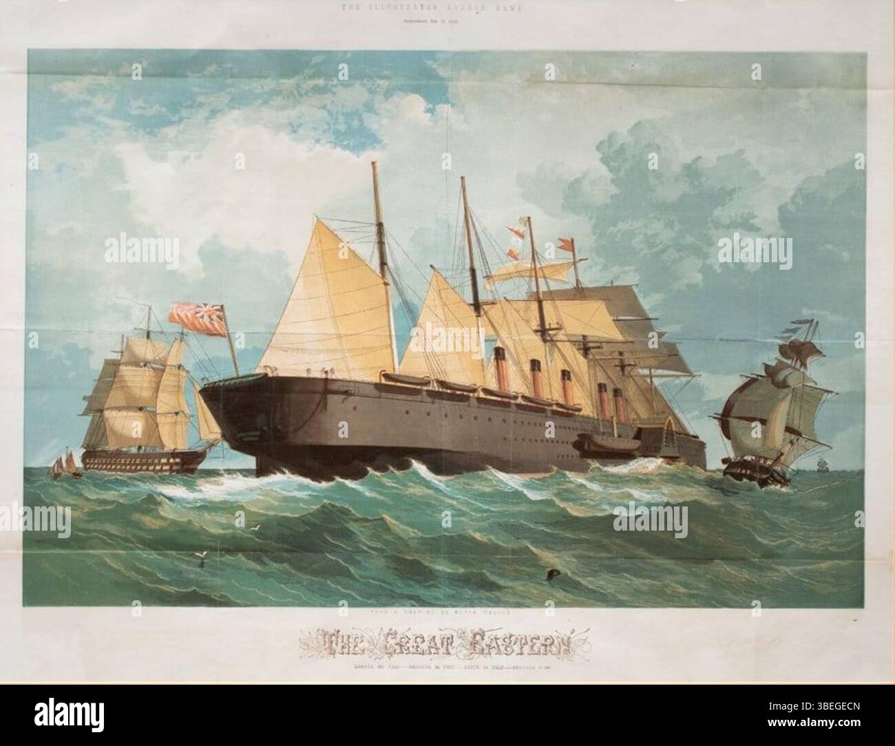 This lithograph by Edwin Weedon, published in *The Illustrated London ...