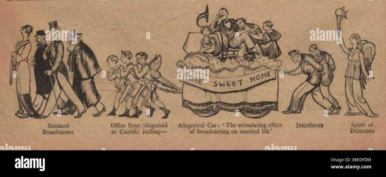 Part three of Arthur Watts' four-part cartoon 'Sensation in Langham ...