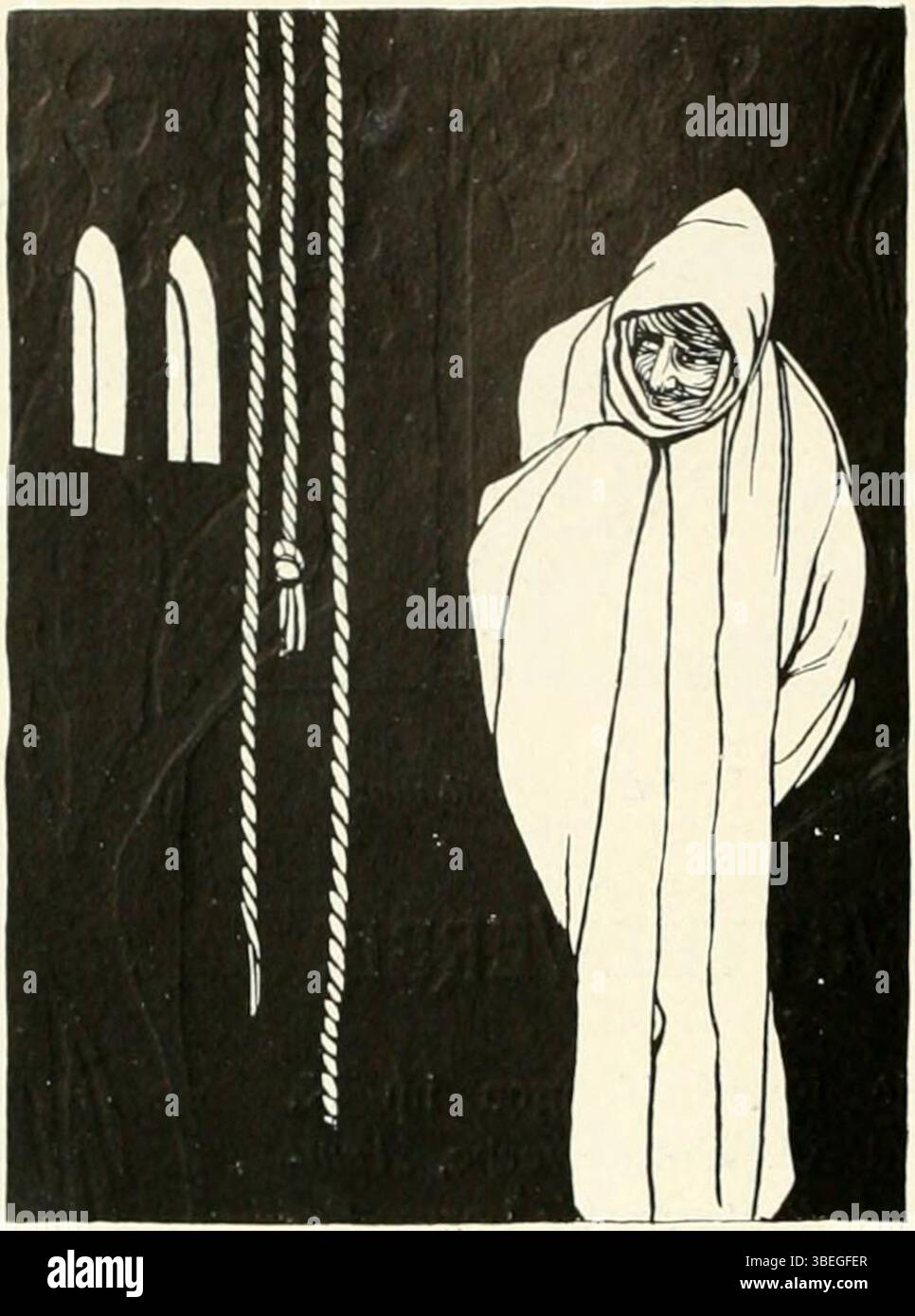 Ferdinand Nigg's 1899 illustration, *Rope and Ghost*, reflects his ...