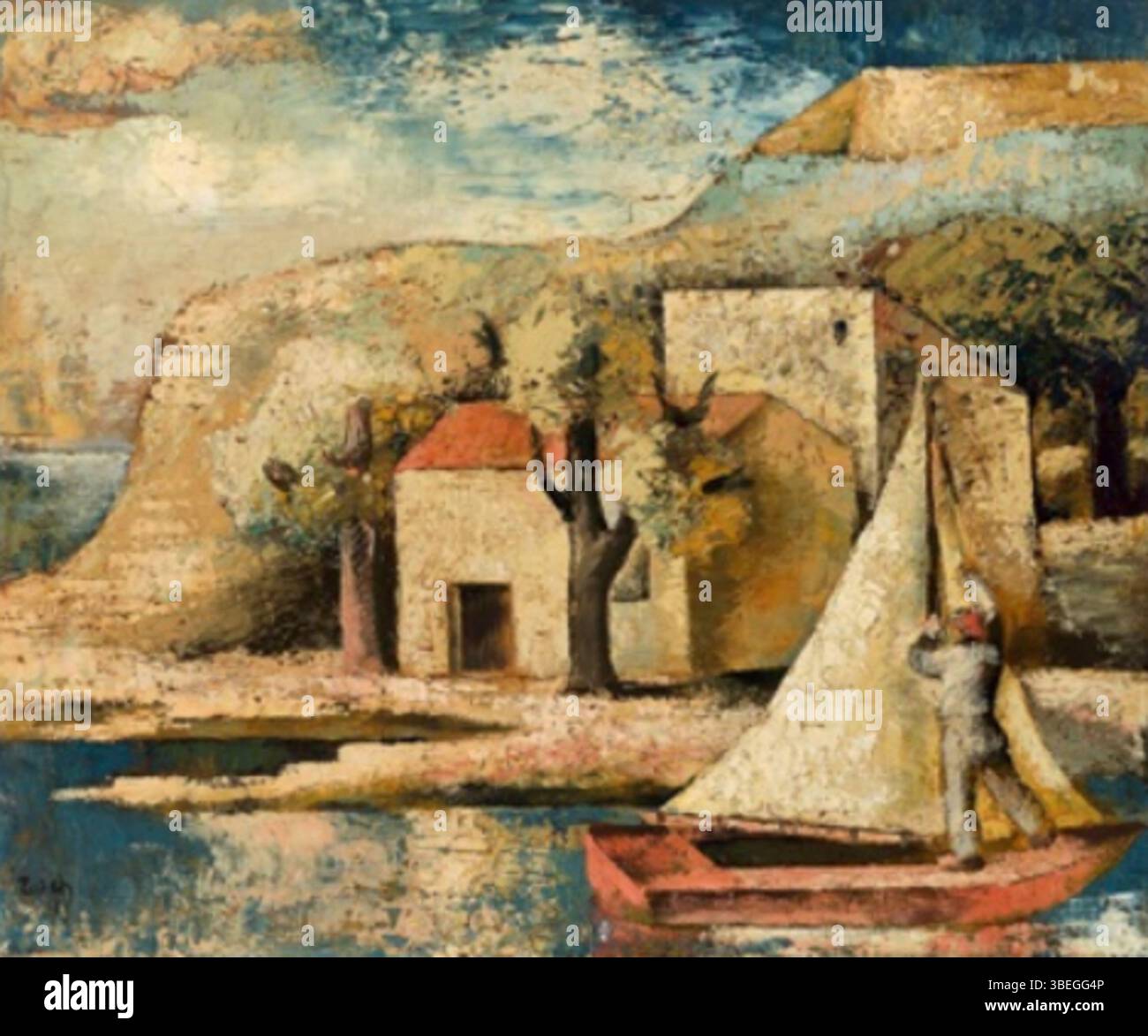 Franziska Zach's 'Landscape' from 1929 is a notable example of early ...