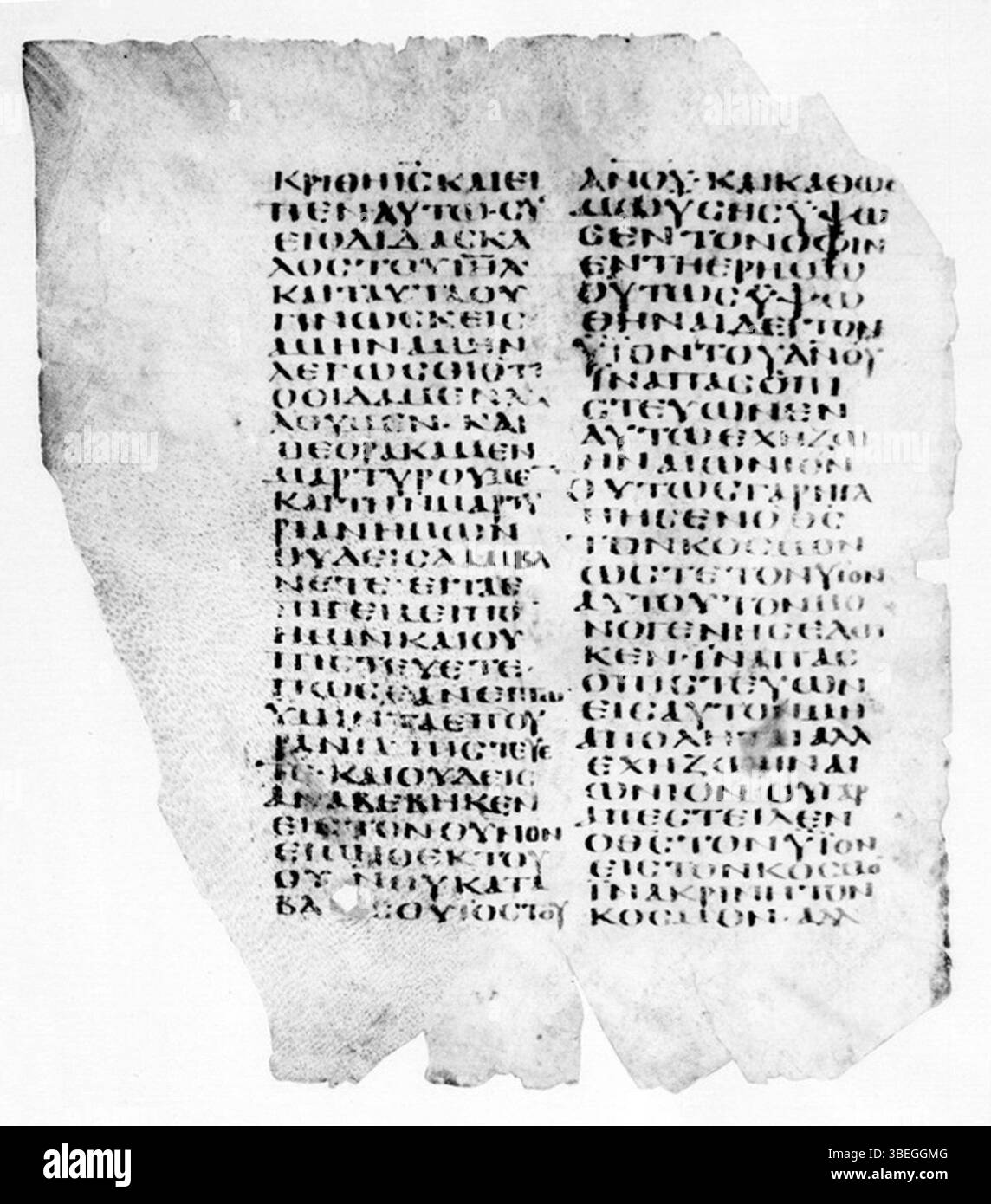 The *Codex Borgianus*, a 5th-century Coptic manuscript, contains the ...