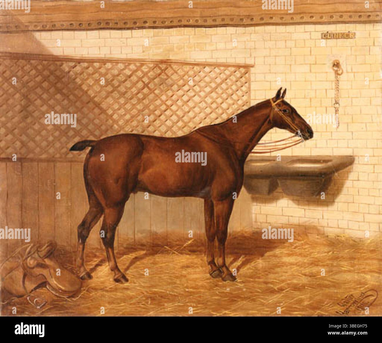 'Clinker' by Walter Harrowing is a visual artwork showcasing his unique ...