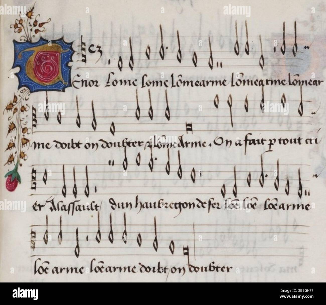 Chansonnier 15th hi-res stock photography and images - Alamy