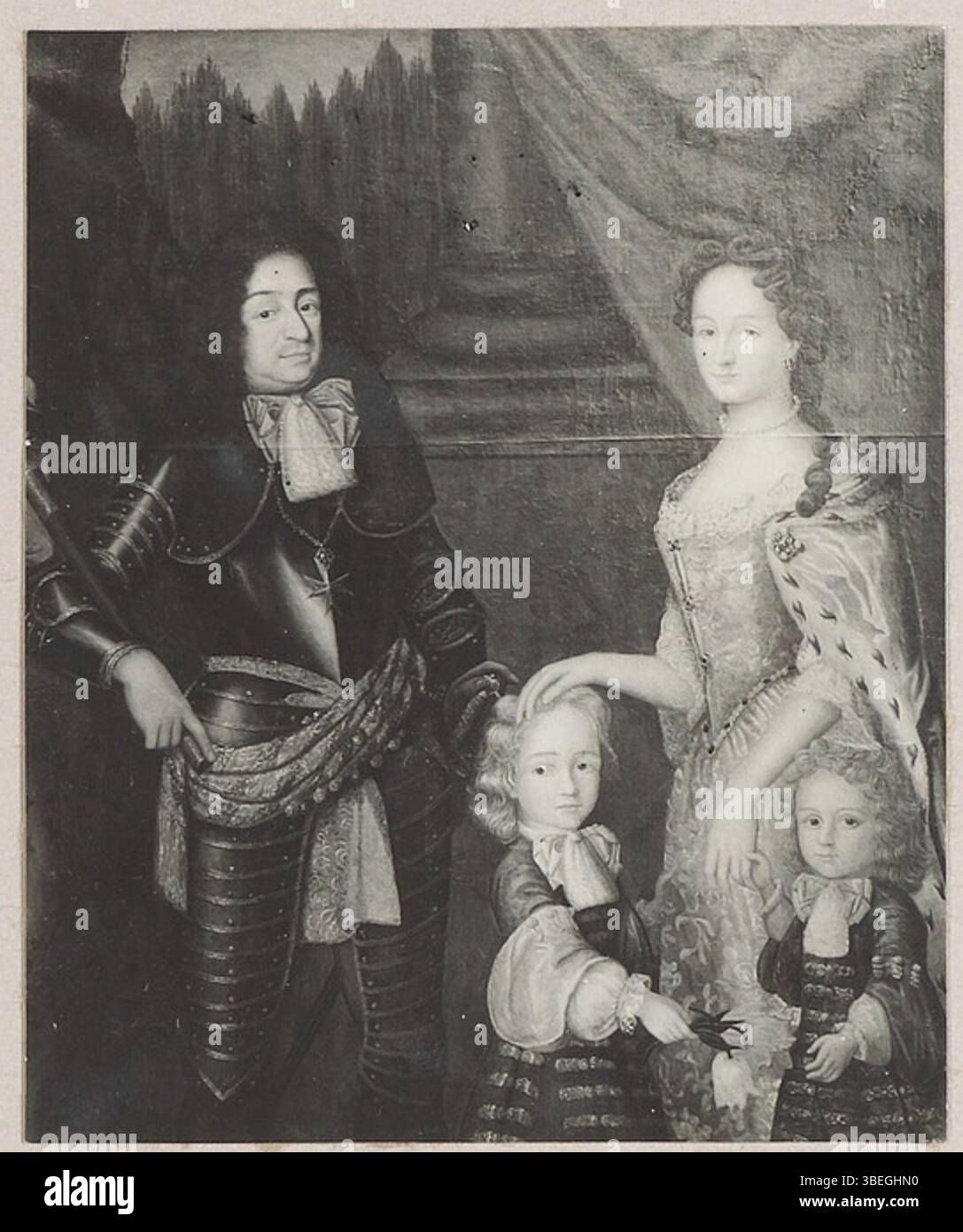 This painting from circa 1690 depicts Willem Maurits of Nassau-Siegen ...