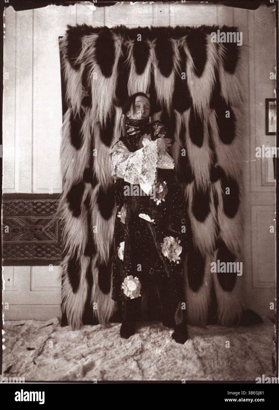 A photograph of Alastair (Hans-Henning von Voigt) dressed in costume ...