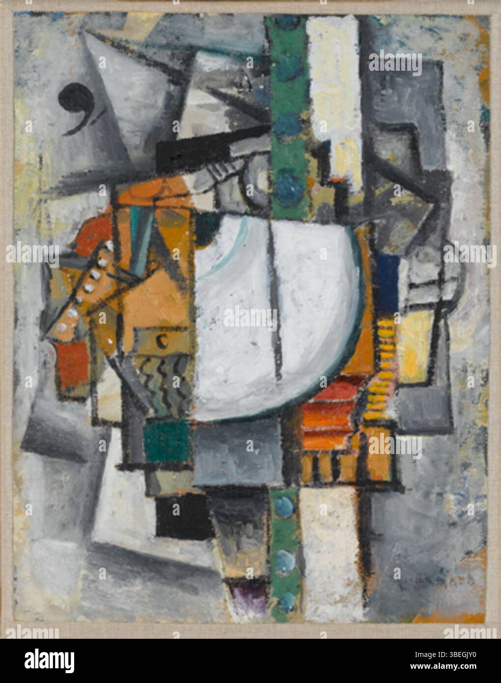 'Cubo-Futurist Composition with Piano' by Kazimir Malevich (1913–14 ...
