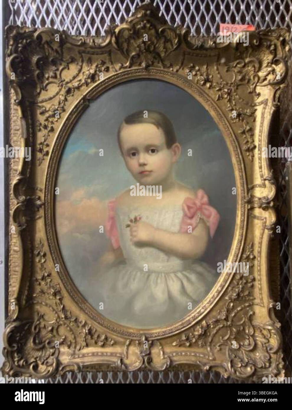 This 1859 portrait of Henry Aaron Burr Jr., son of Harriet Ann Riblett ...