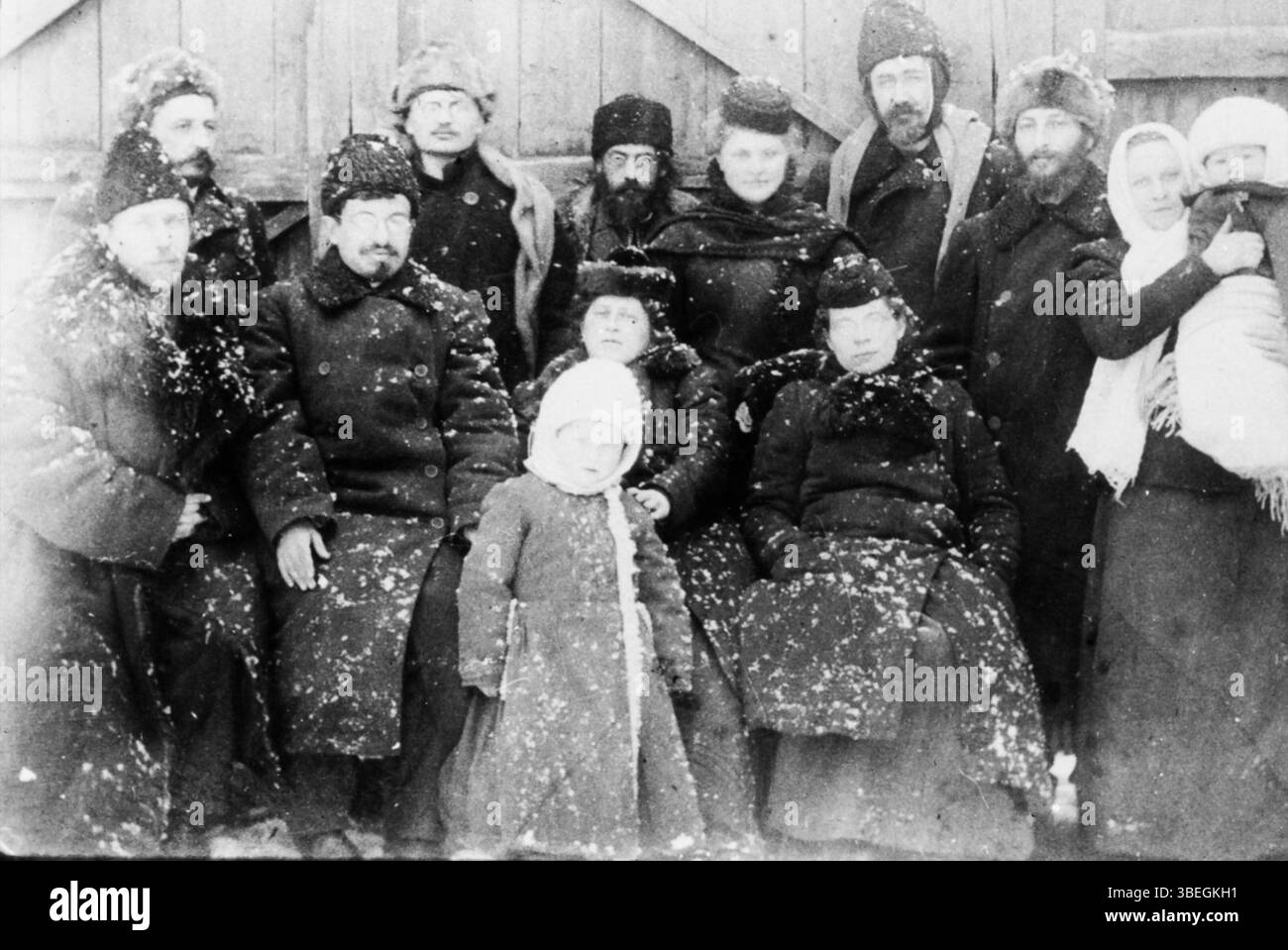 This image from 1902 features Russian political exiles, including ...