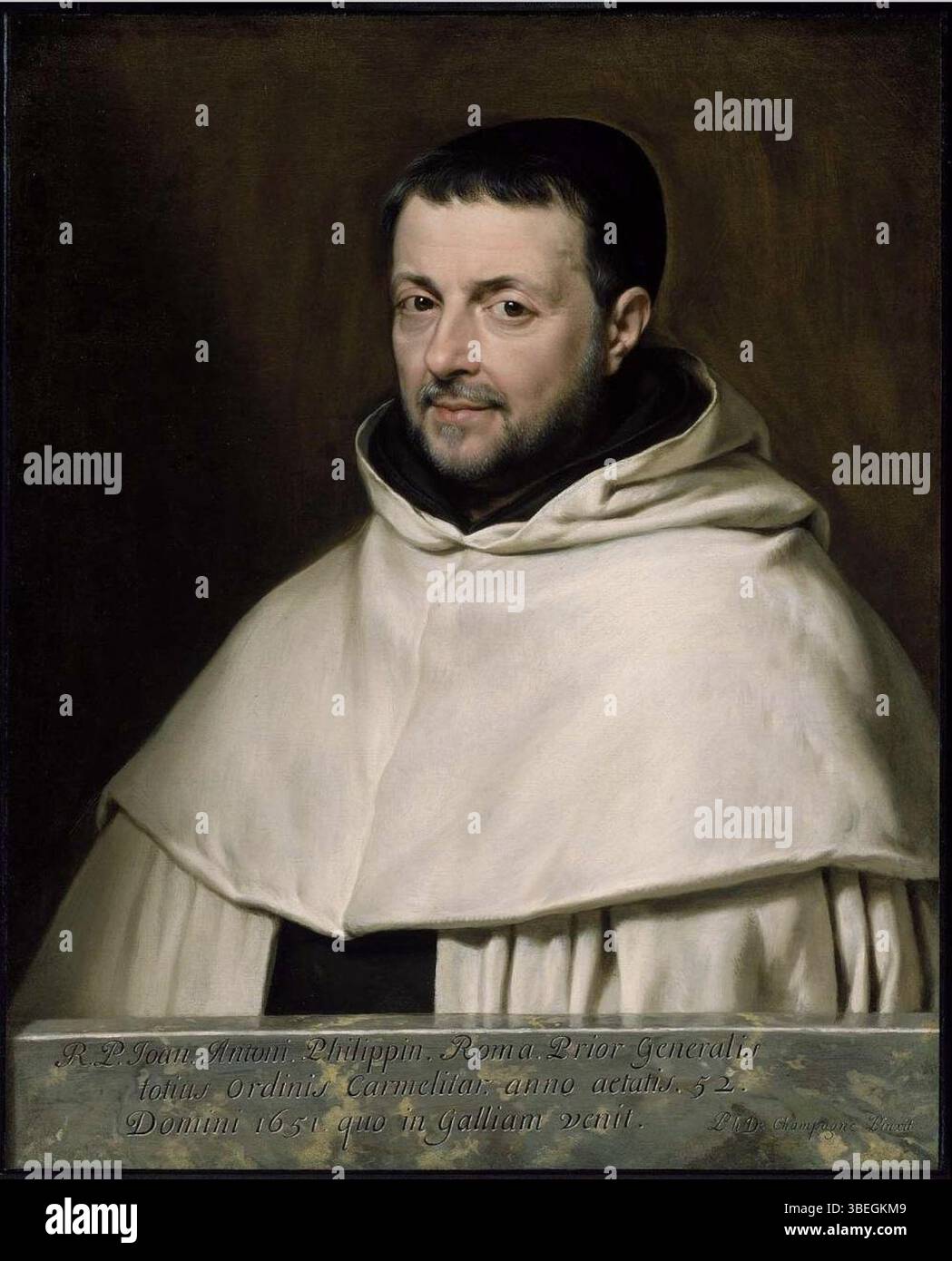 Portrait of Reverend Father Giovanni Antonio Philippini painted by ...