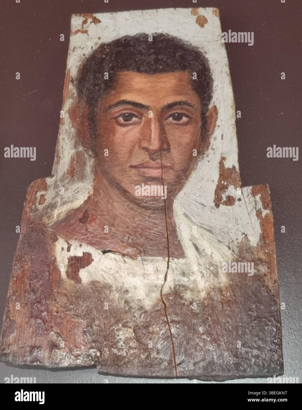 This 2nd-century portrait of a man, created by an unknown artist, was ...