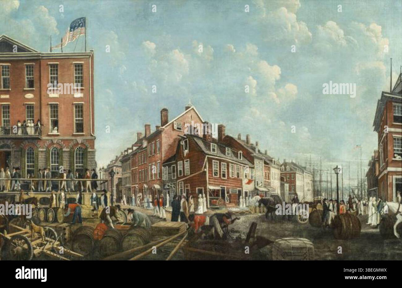 This painting from 1797, known as Für Elise, depicts a scene at the ...