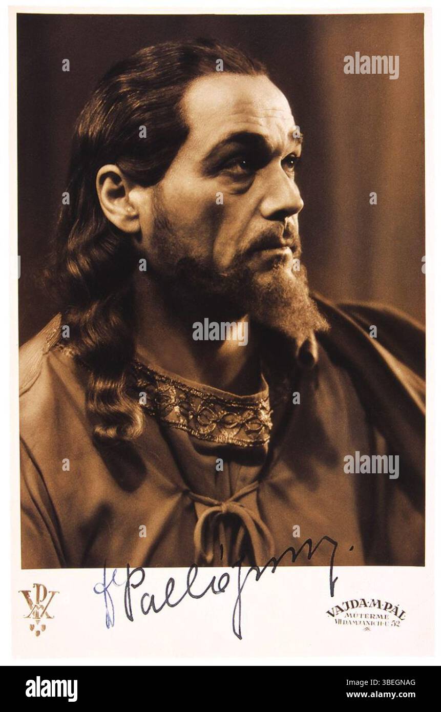 This portrait of the Hungarian opera singer Imre Palló (1891–1978 ...