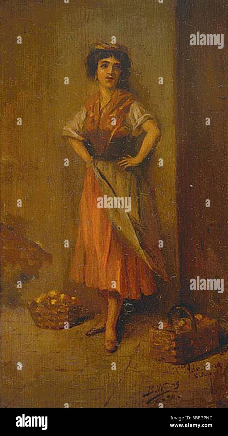 'Mulher' by Bertha Worms is a portrait of a woman, reflecting the ...