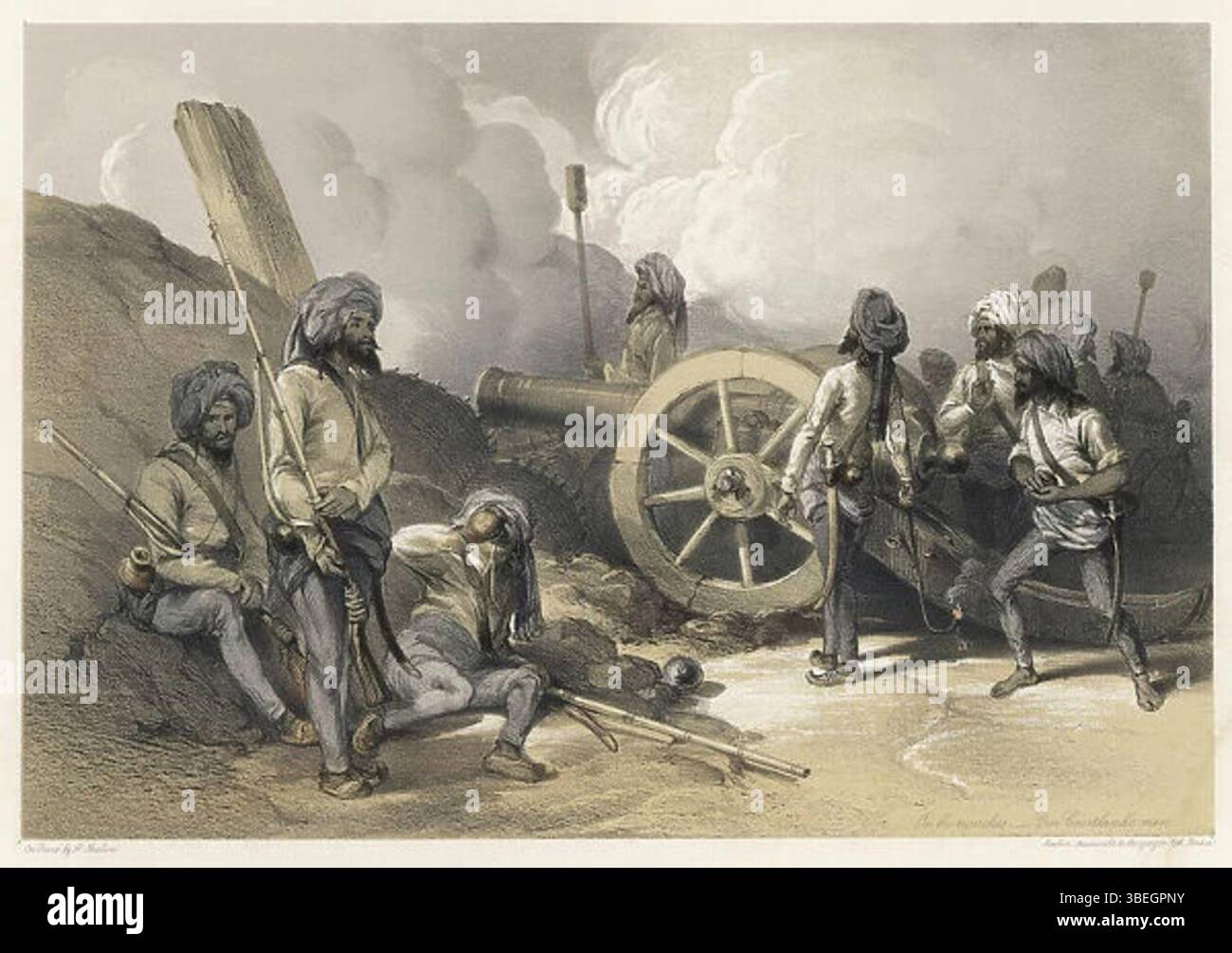 This image from the Second Anglo-Sikh War shows General Courtland’s ...