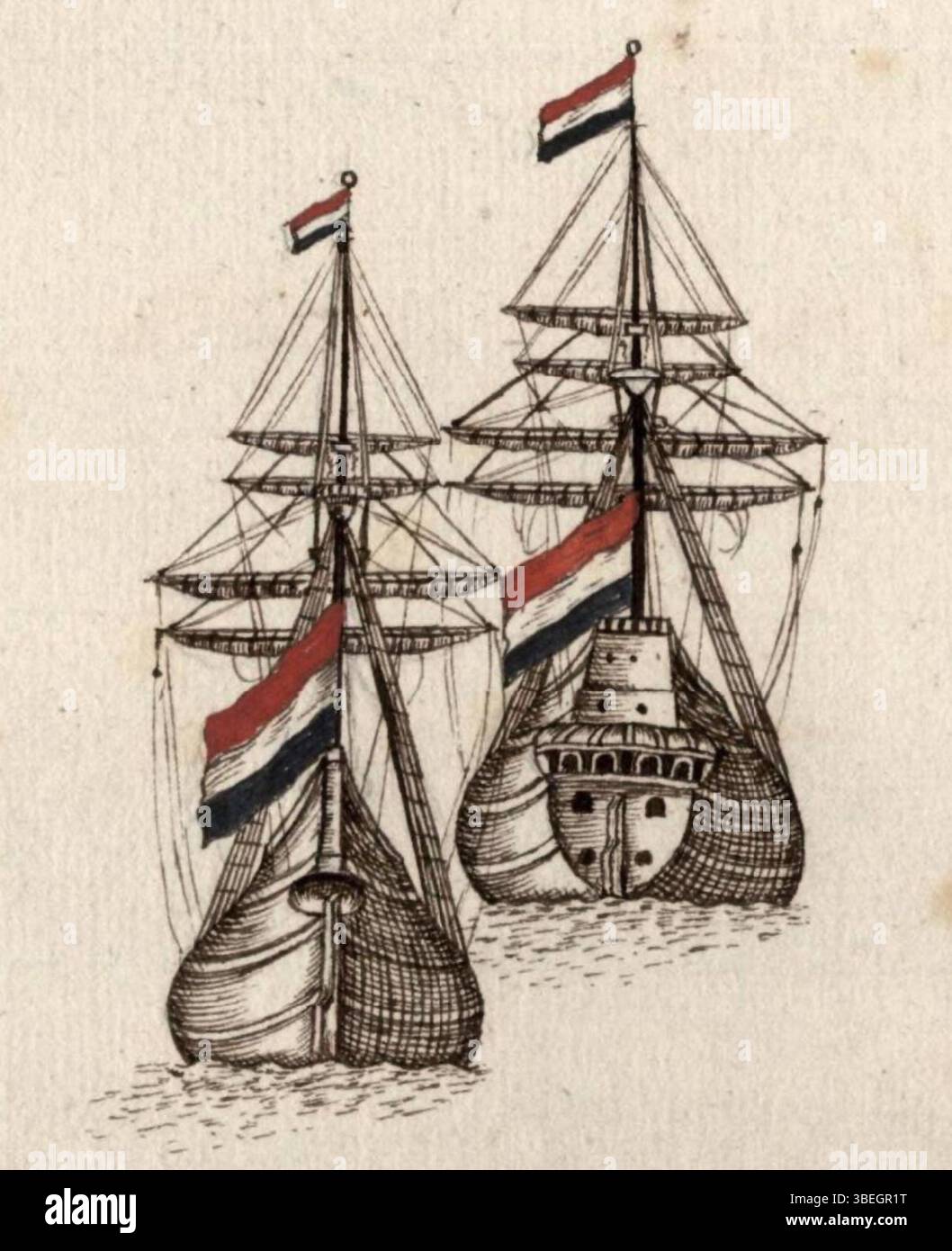 This 1643 illustration by Isaac Gilsemans depicts the Dutch flute ...