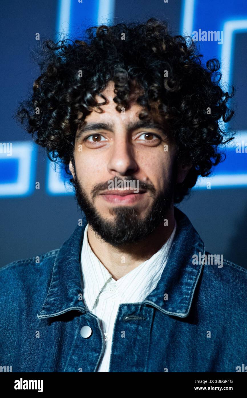 Mr. Nouar attending the Ballerina Premiere at the Grand Rex cinema in ...