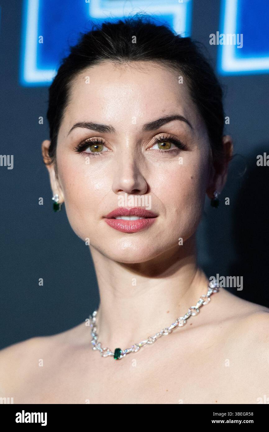 Ana de Armas attending the Ballerina Premiere at the Grand Rex cinema ...