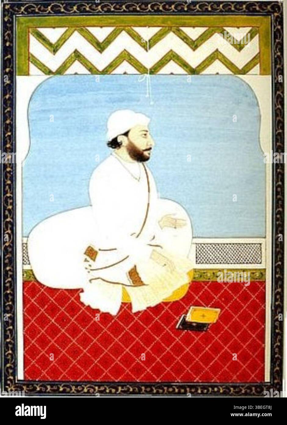 Attributing this portrait to Chhajju, a member of the Nainsukh family ...