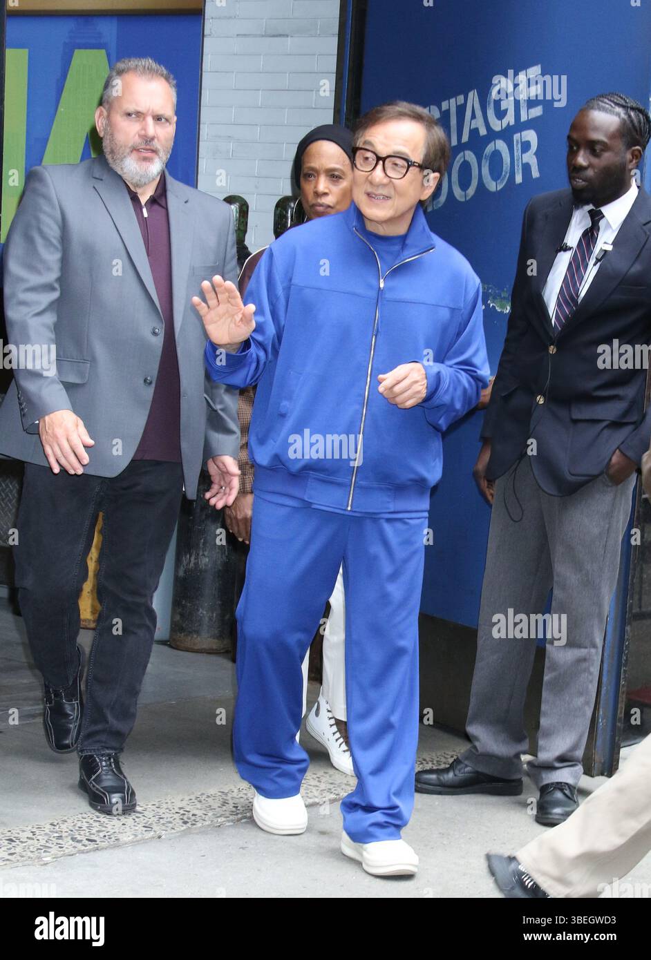 New York, NY May 28, 2025:Jackie Chan on Good Morning America to talk ...