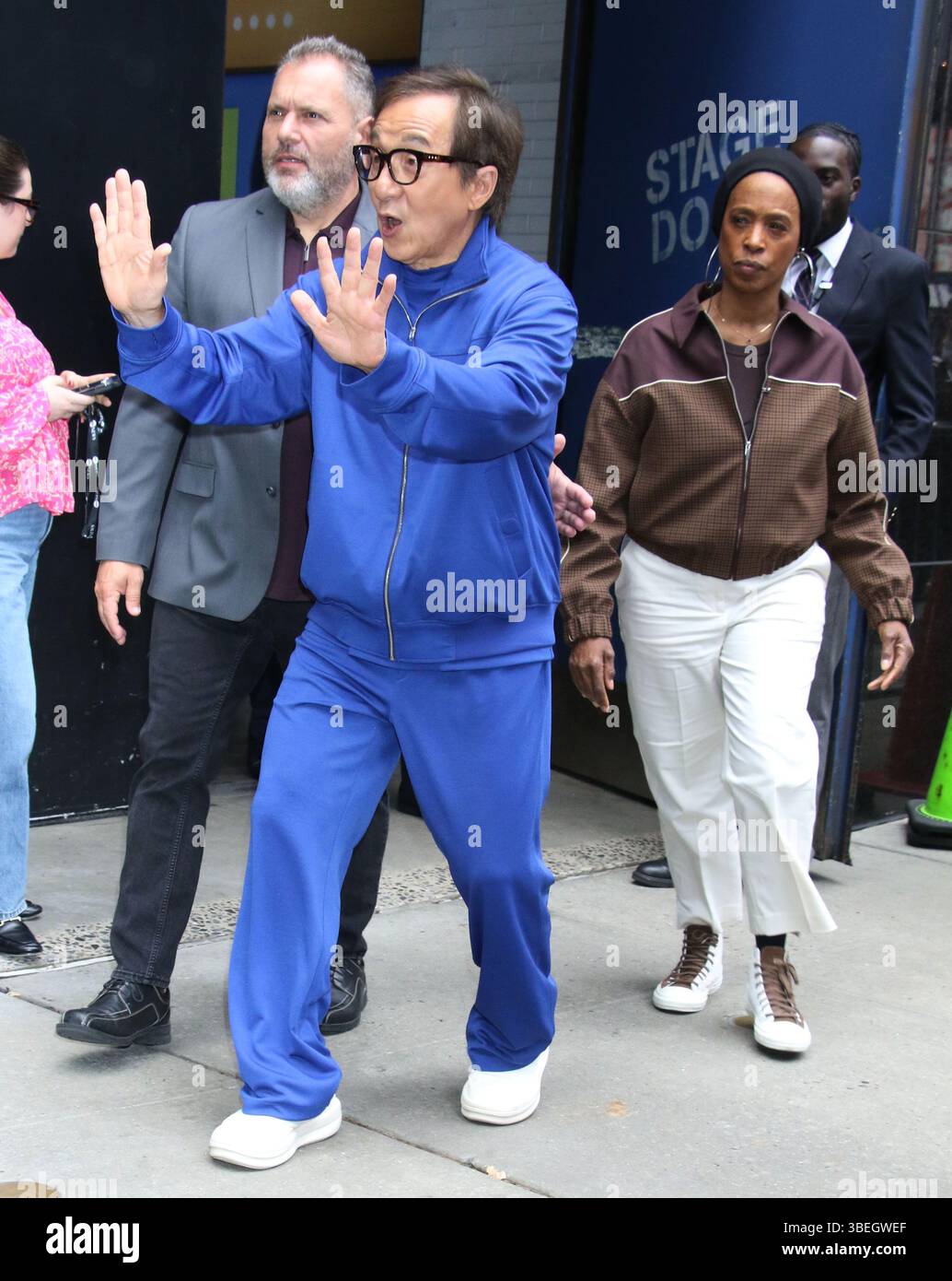 New York, NY May 28, 2025:Jackie Chan on Good Morning America to talk ...
