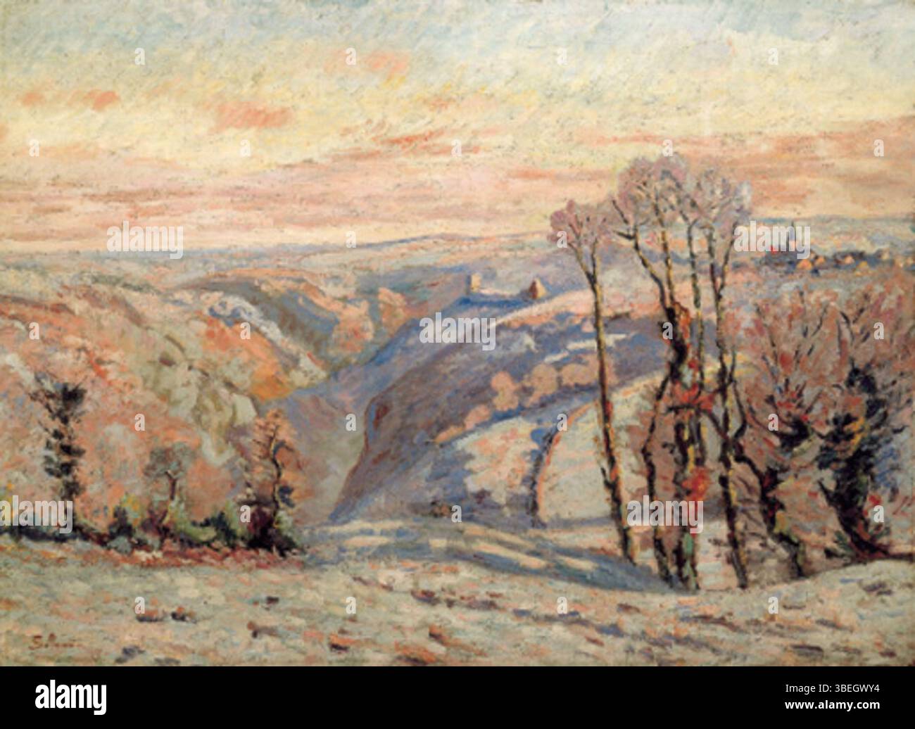 'Le village de Crozant' is a painting by Armand Guillaumin, created ...
