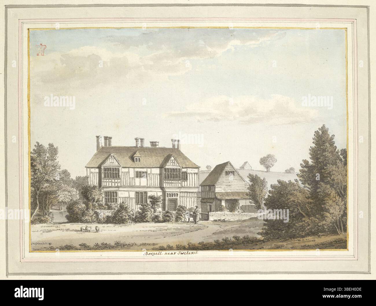 Samuel Hieronymus Grimm’s 1783 drawing and watercolor depict Boarzell ...