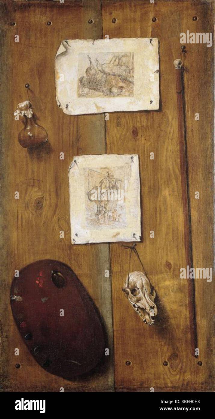 'Trampantojo' by Marcos Correa, created between 1667 and 1673, is an ...