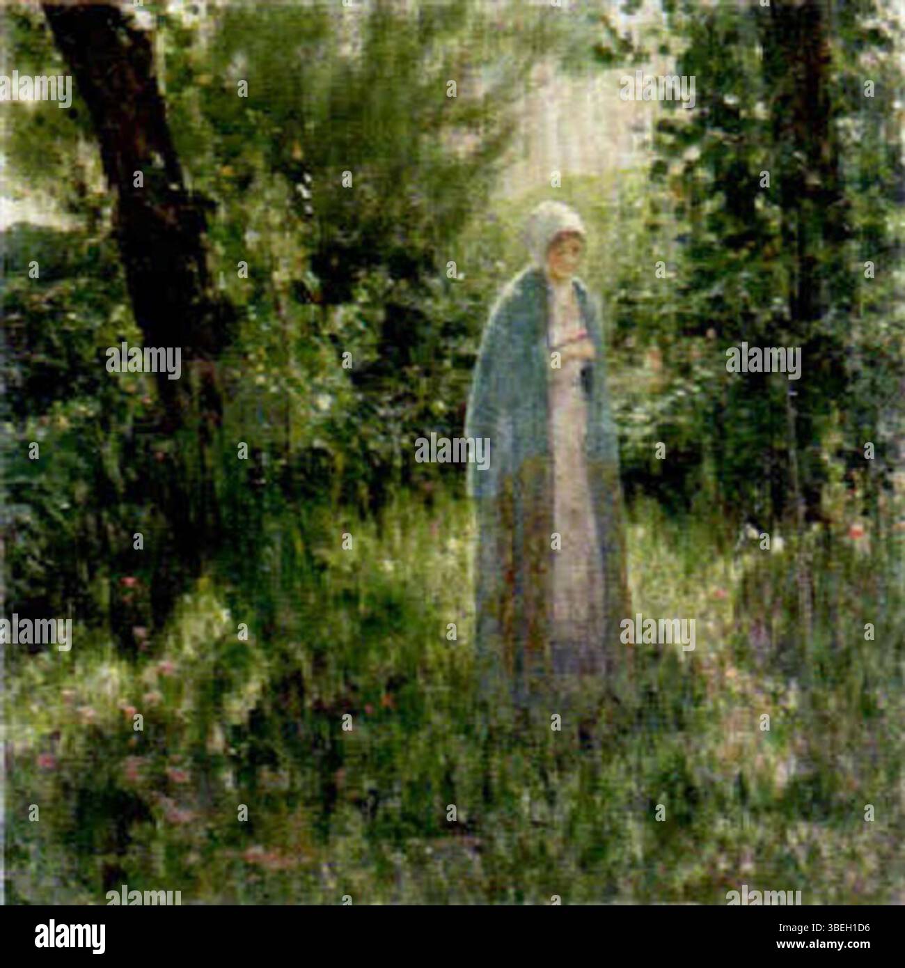 'In the Field' by Myron G. Barlow (1873–1937) is an evocative painting ...