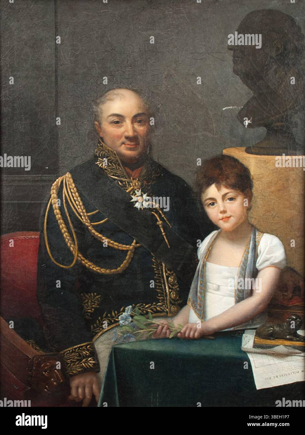 The painting, attributed to Adèle Romany, depicts Jean-Joseph Sue (1760 ...