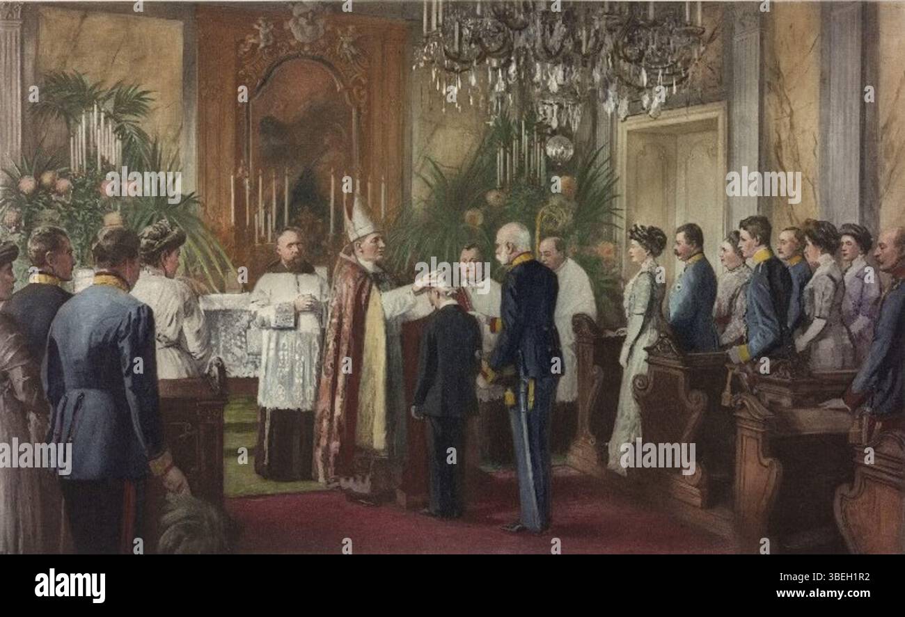 Heinrich Rauchinger’s cropped version of the 1910 painting depicting ...