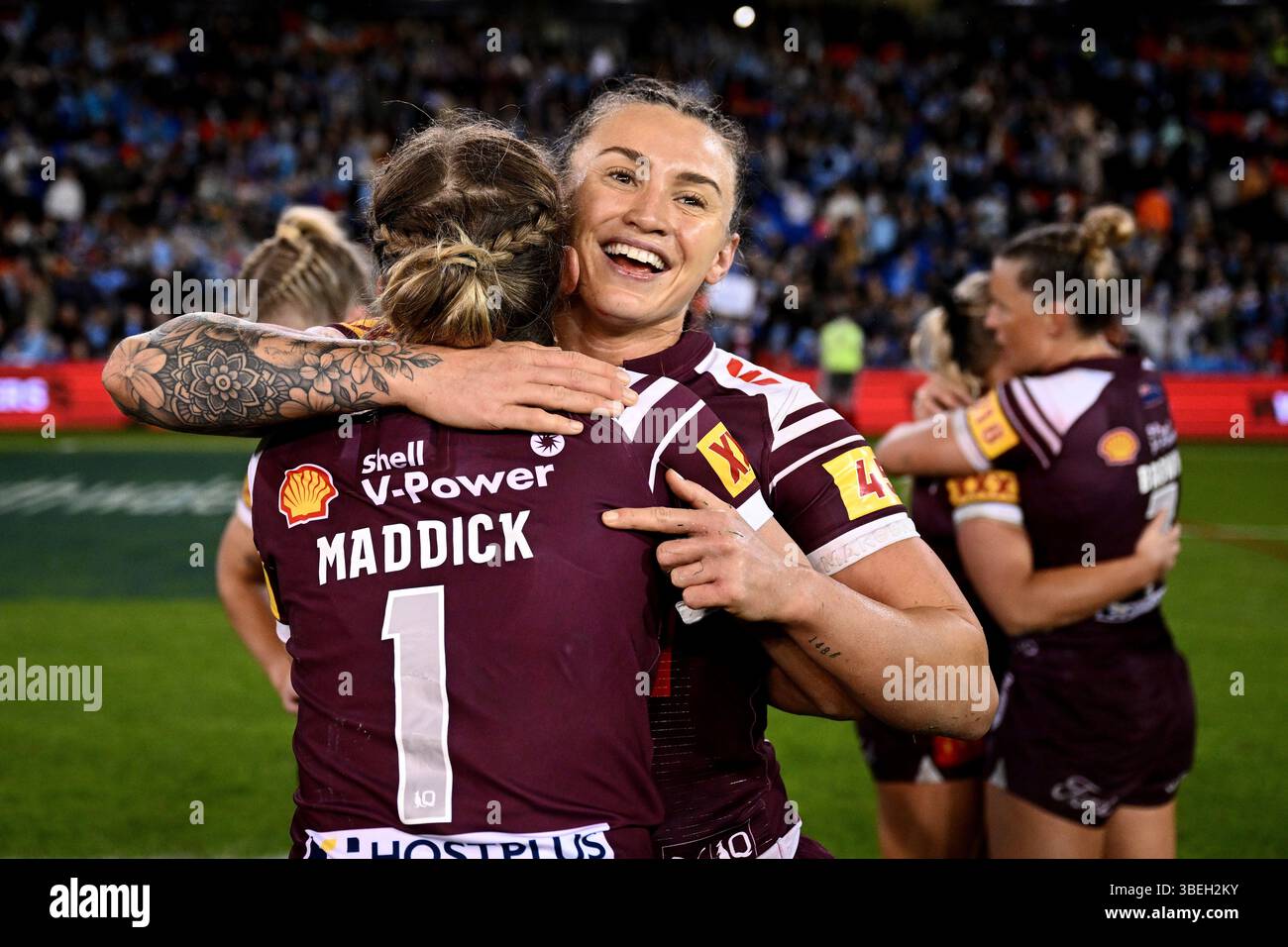 Newcastle, Australia. 29th May, 2025. Julia Robinson of the Maroons ...