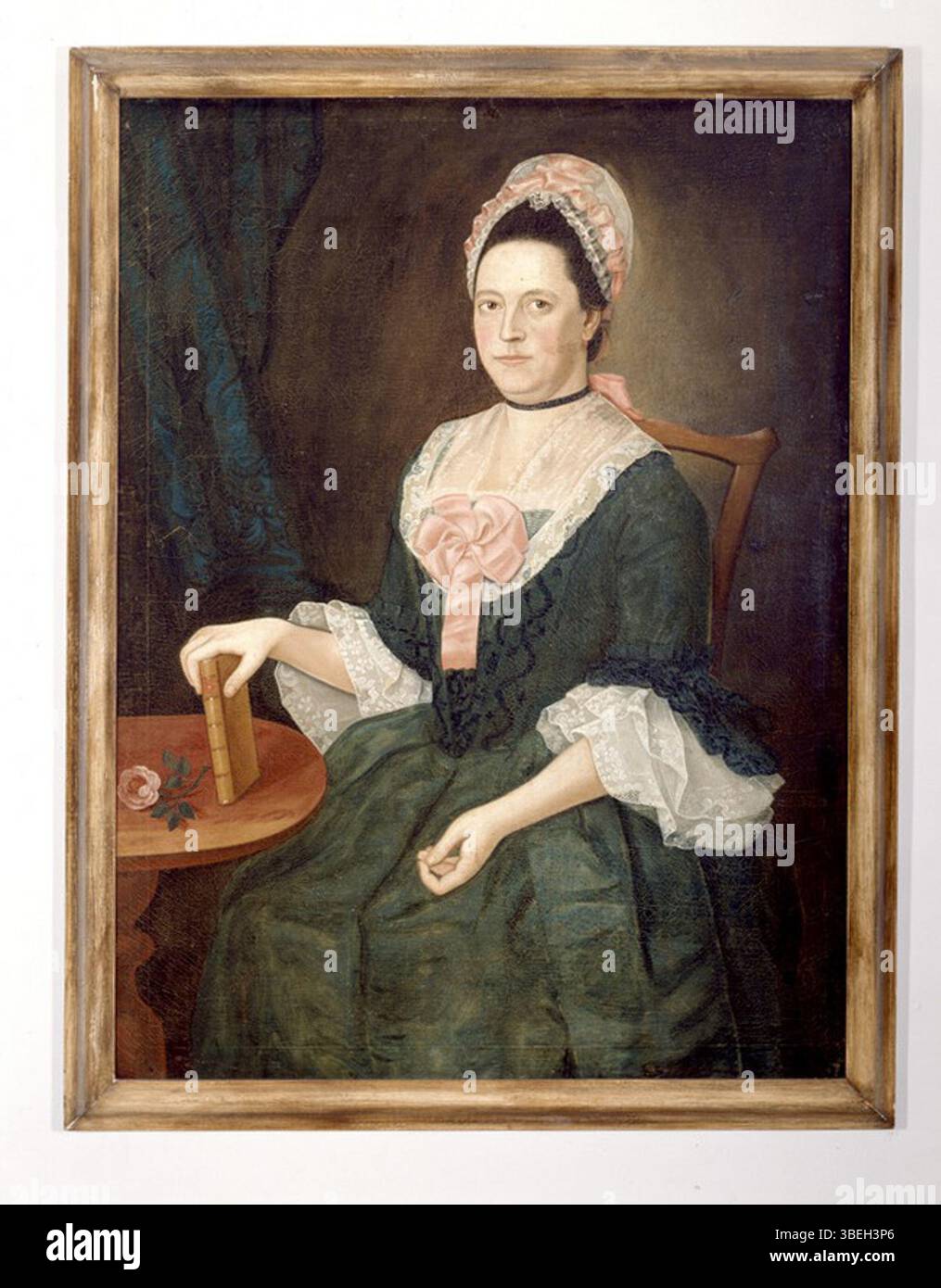 This 18th-century portrait attributed to John Durand depicts Hannah ...