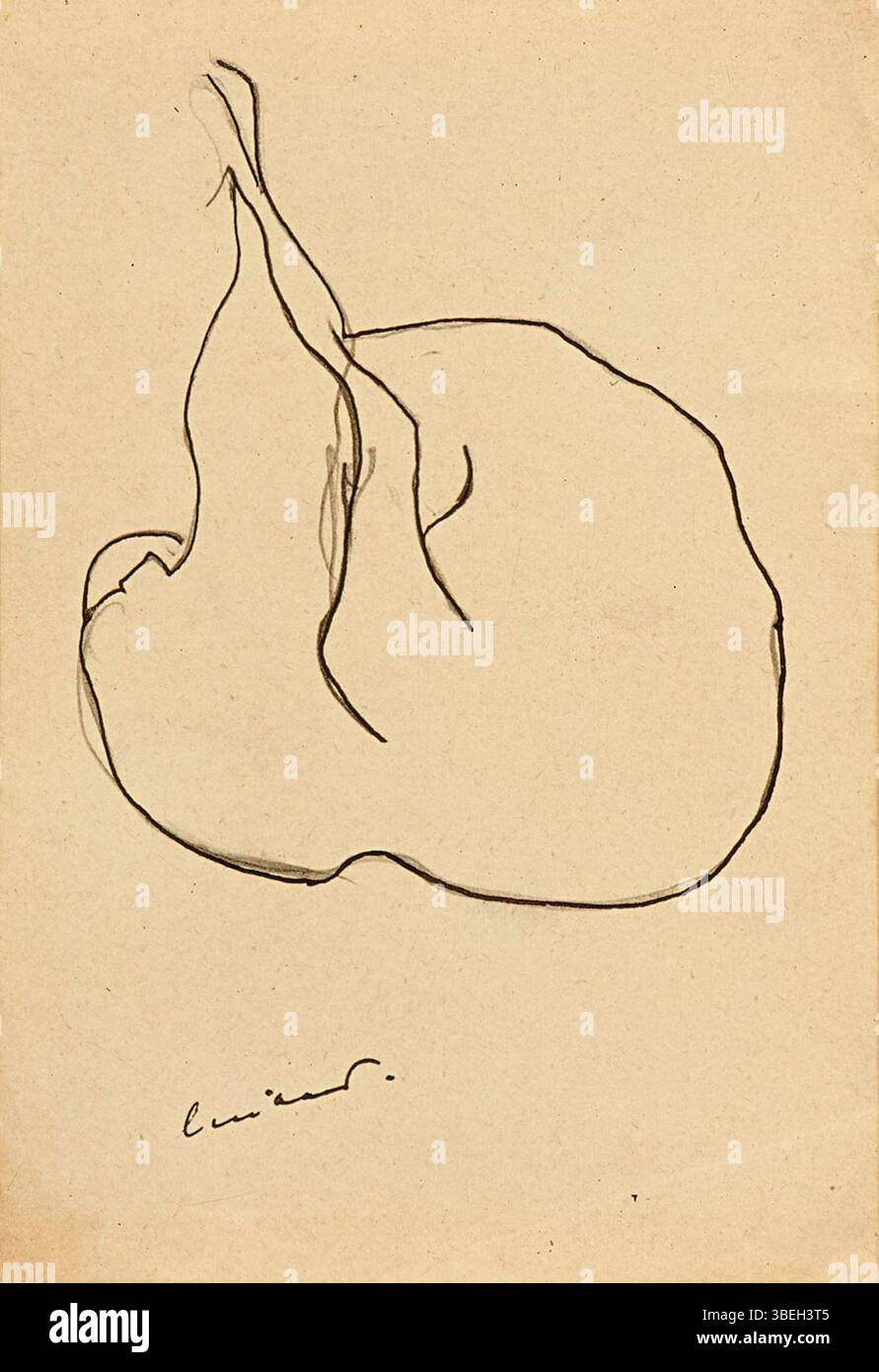Theo van Doesburg’s 1913 drawing titled 'Sloth' is part of his ...