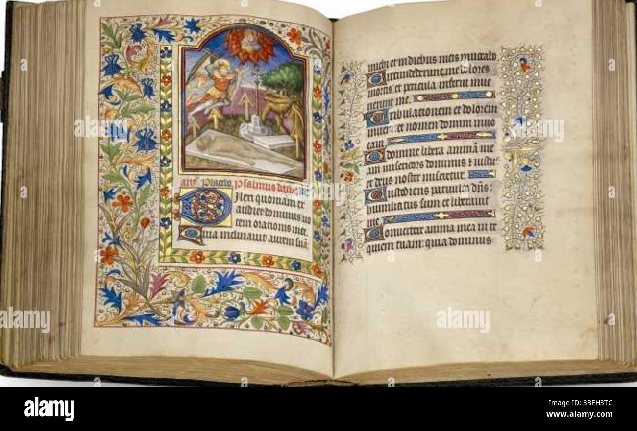 The illuminated manuscript 'Book of Hours' by the Master of the Paris ...