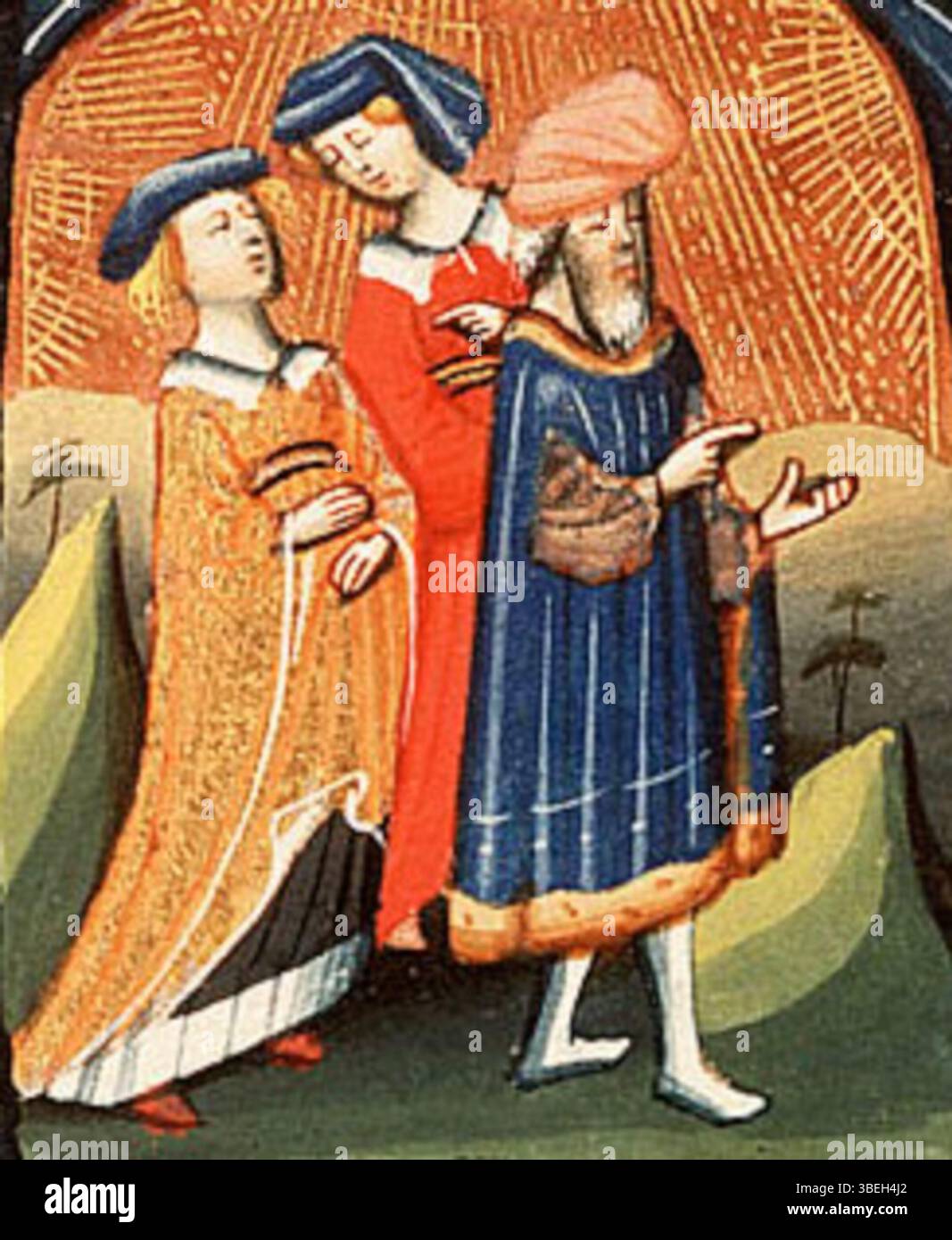 This illuminated manuscript from circa 1430, created by the Masters of ...