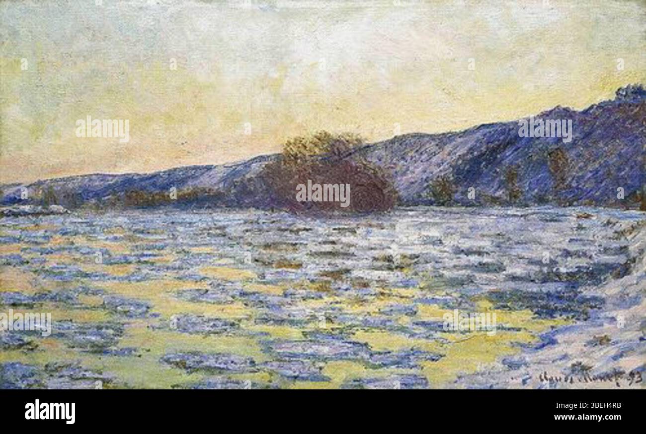 Claude Monet, the iconic French Impressionist painter, created this ...