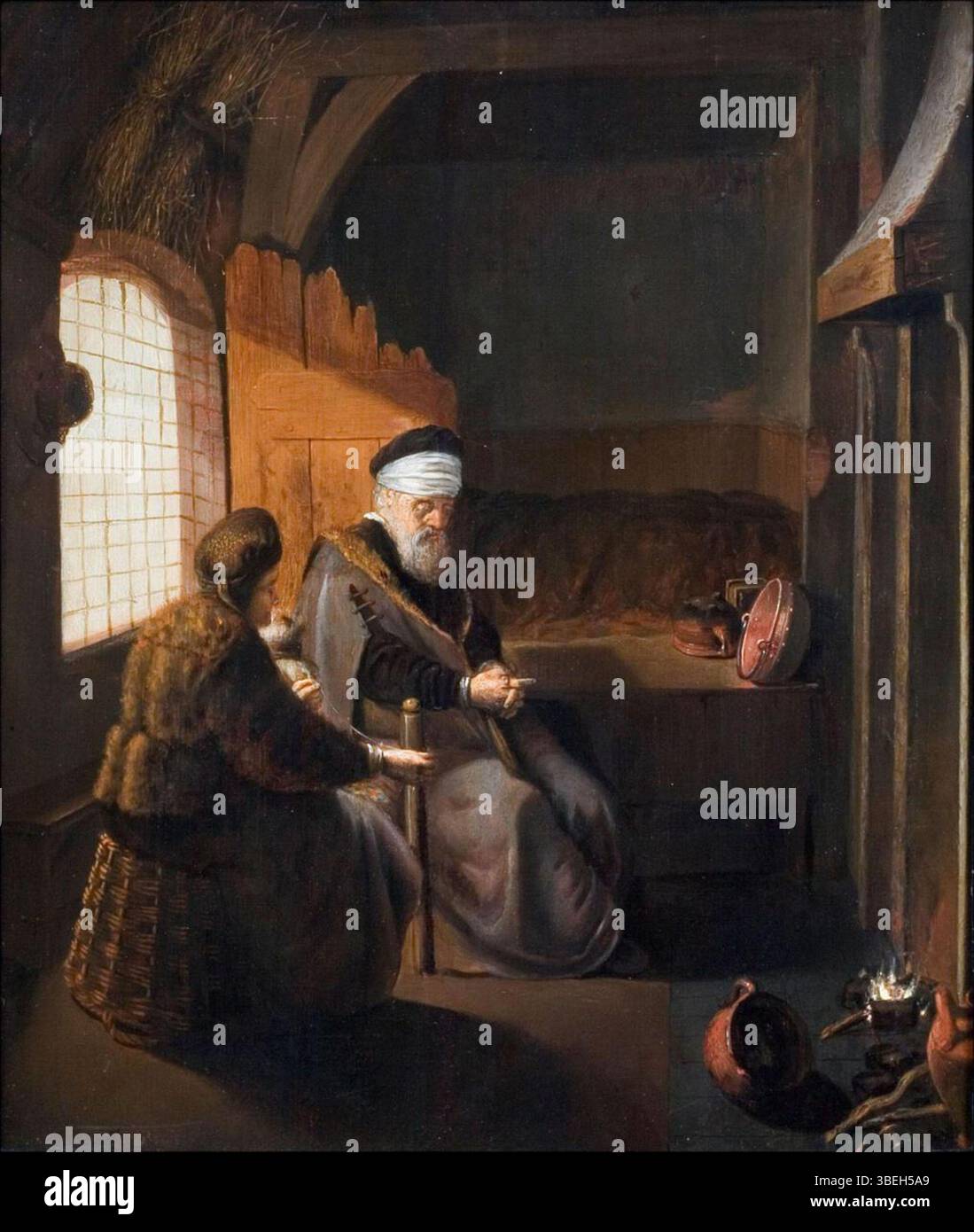 This painting from the second quarter of the 17th century depicts Anna ...