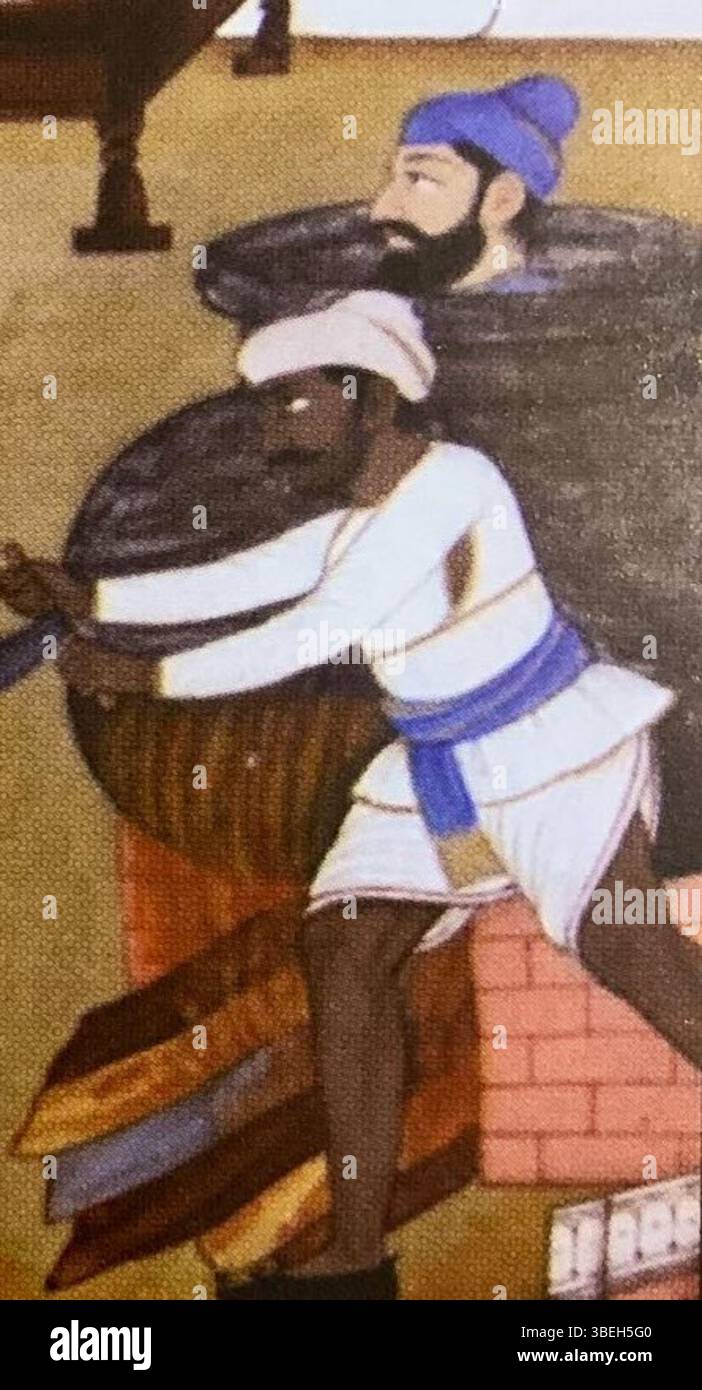 This 19th-century painting by Basahatullah (Basharat Ullah), court ...