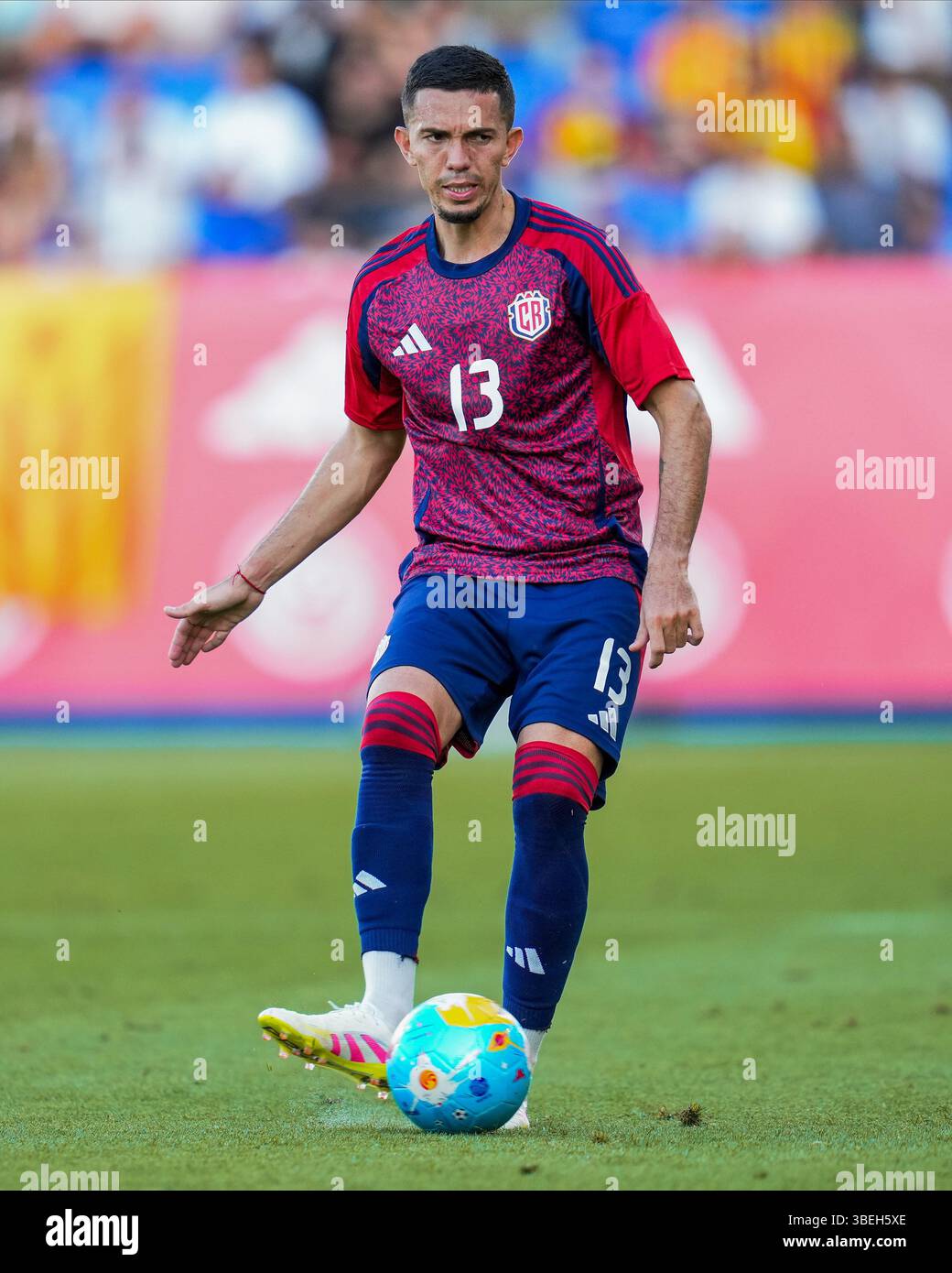 Barcelona, Spain. 28th May, 2025. Jefferson Brenes of Costa Rica during ...