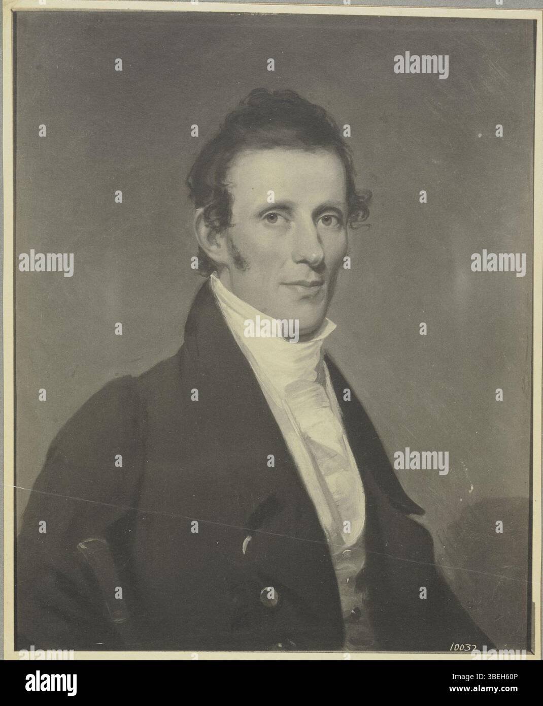 Portrait of Edward Shippen VI painted circa 1830s by Matthew Harris ...