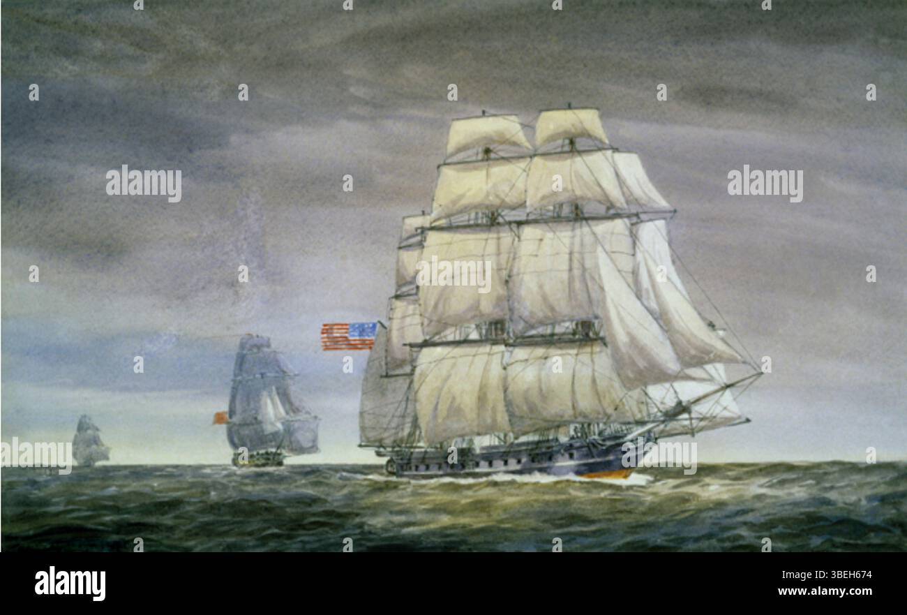 This painting by Irwin John Bevan illustrates the dramatic escape of ...