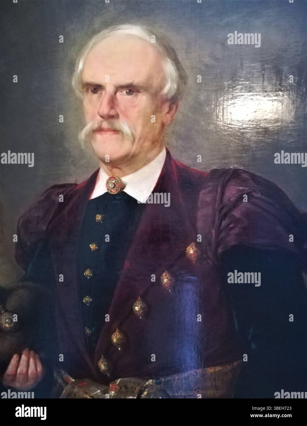 'Edward Stadnicki z Nawojowej' is a portrait by Andrzej Grabowski ...