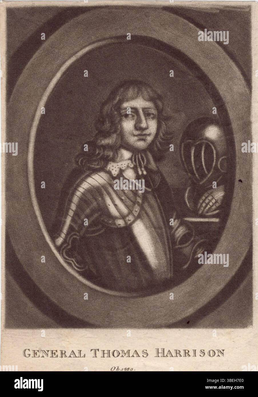 This is another portrait of Major-General Thomas Harrison (1606-1660 ...