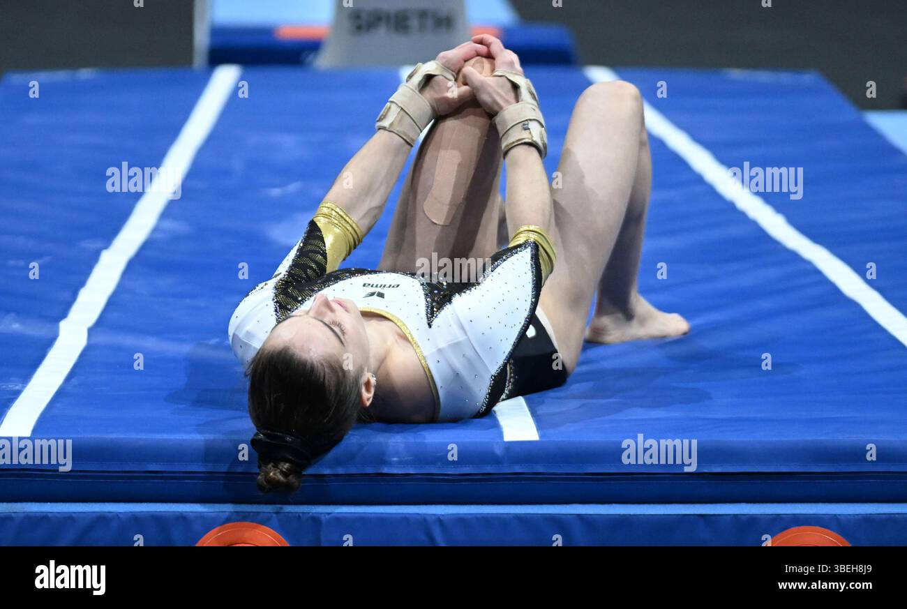 Leipzig, Germany. 29th May, 2025. Gymnastics: European Championships, Decision. All-around ...