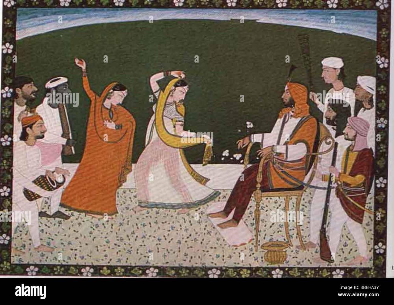 Nautch dance hi-res stock photography and images - Alamy