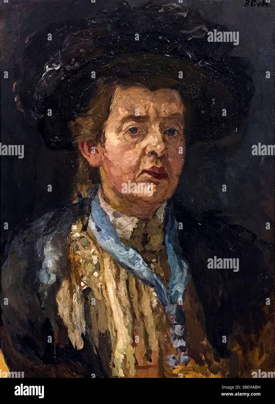 This self-portrait by Barbara Elisabeth van Houten, painted between ...